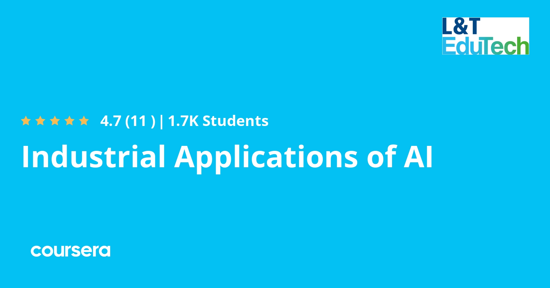 Industrial Applications Of Ai Coursera