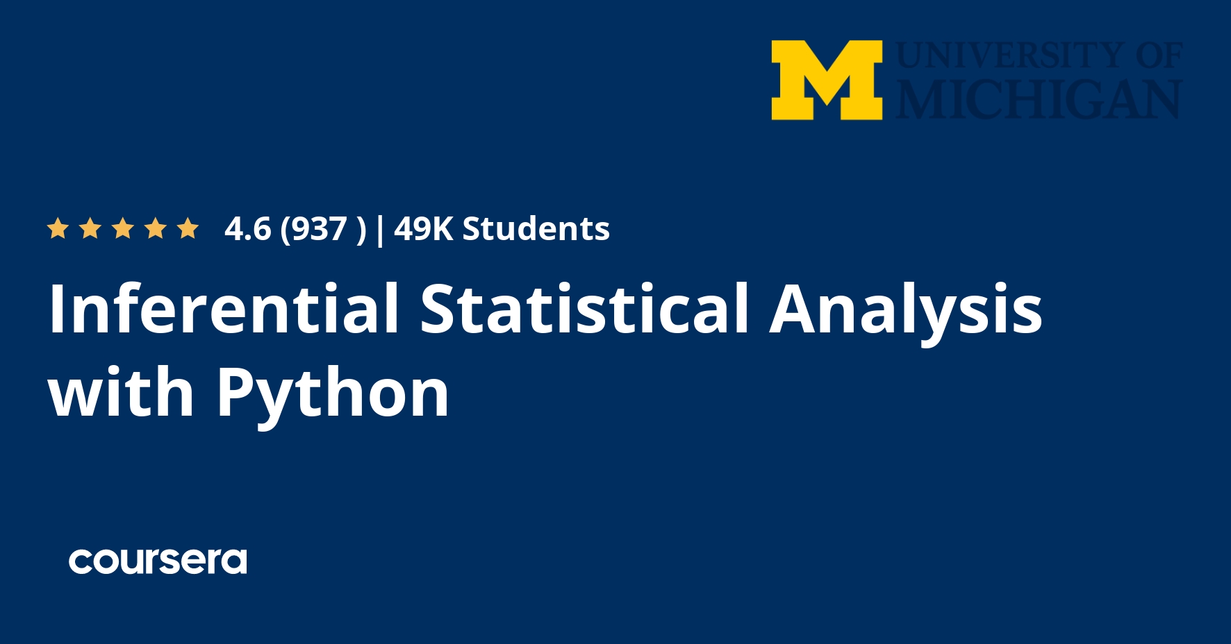 Inferential Statistical Analysis With Python Coursera Inferential Statistical Analysis With Python Coursera