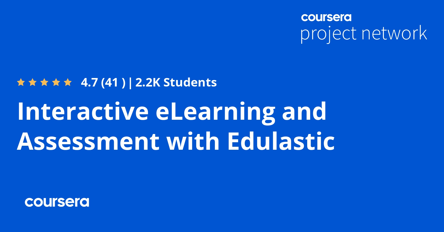 Interactive eLearning and Assessment with Edulastic Interactive eLearning and Assessment with Edulastic