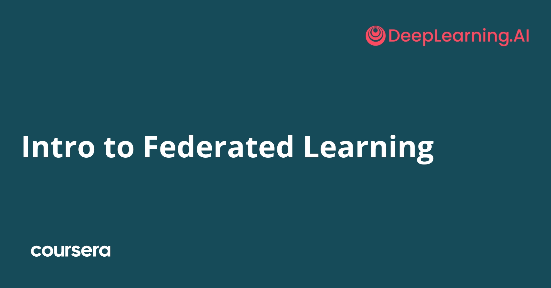 Intro to Federated Learning