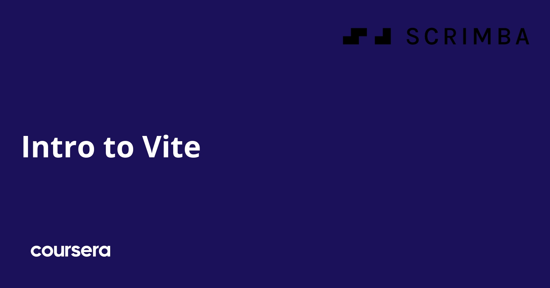Intro to Vite | Coursera