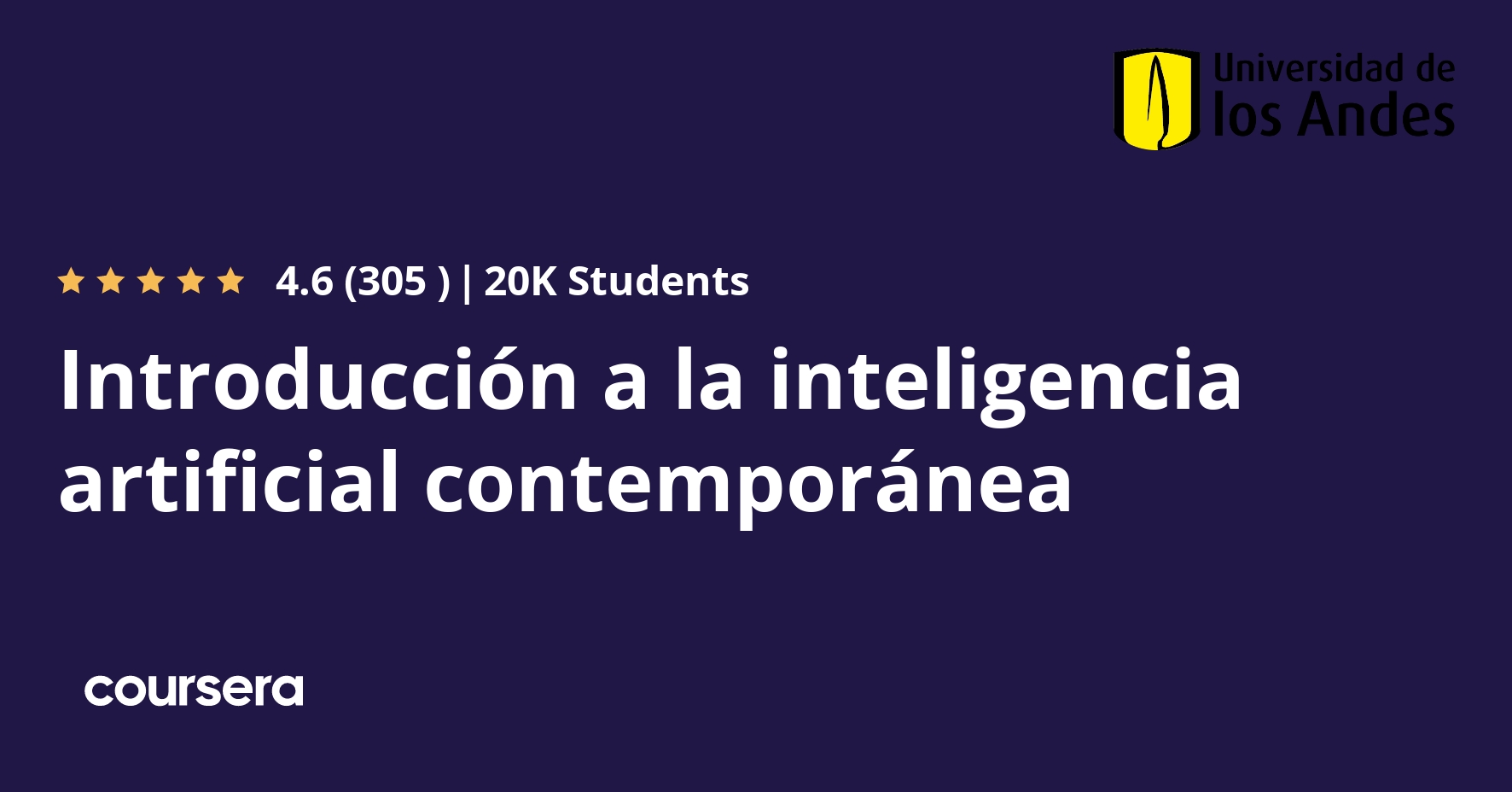 Introducción a la inteligencia artificial contemporánea | Coursera