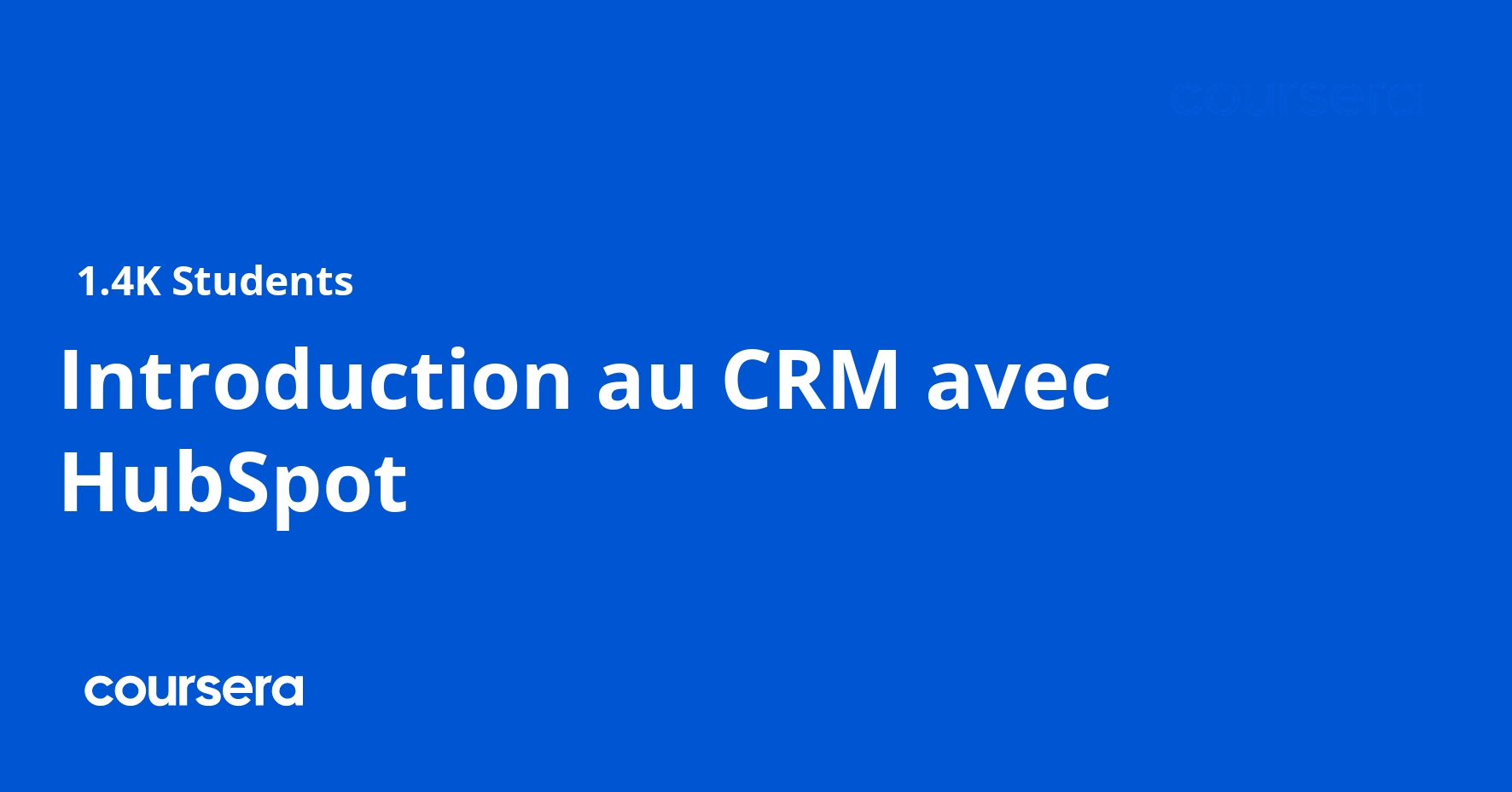 Introduction Au Crm Avec Hubspot
