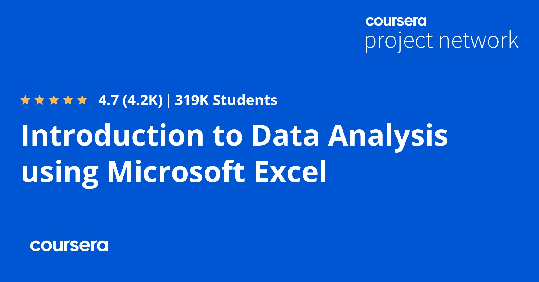 Introduction To Data Analysis Using Microsoft Excel 2 Hours Intermediate Portfolio Project 