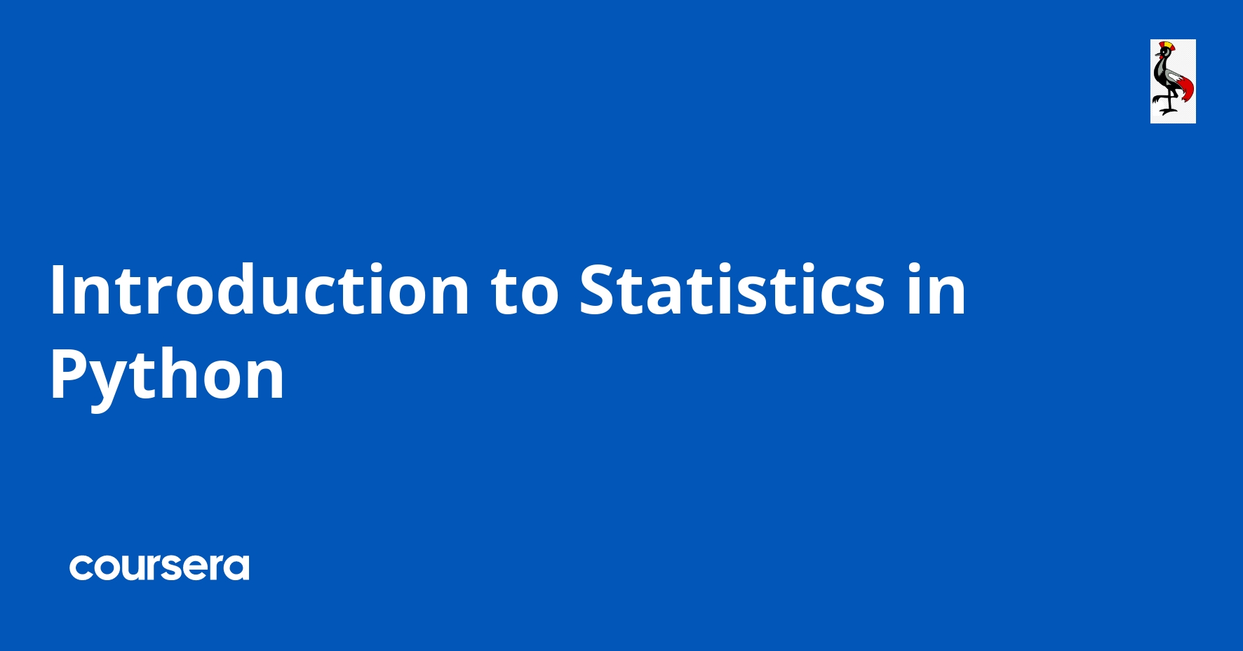 Introduction To Statistics In Python