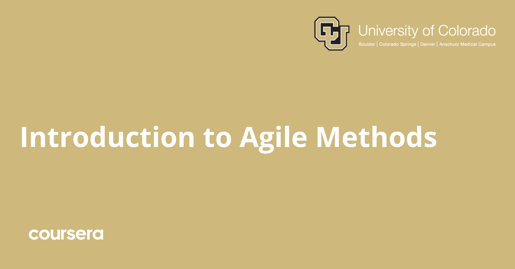 Introduction to Agile Methods | Coursera