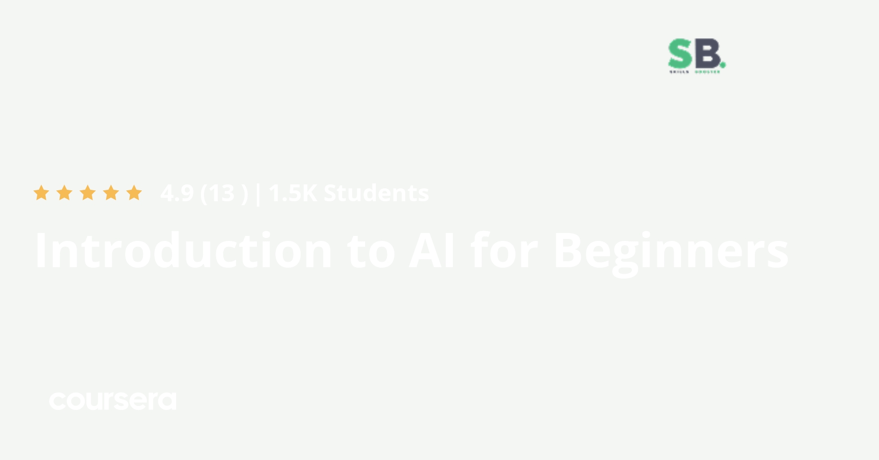 Introduction to AI for Beginners | Coursera