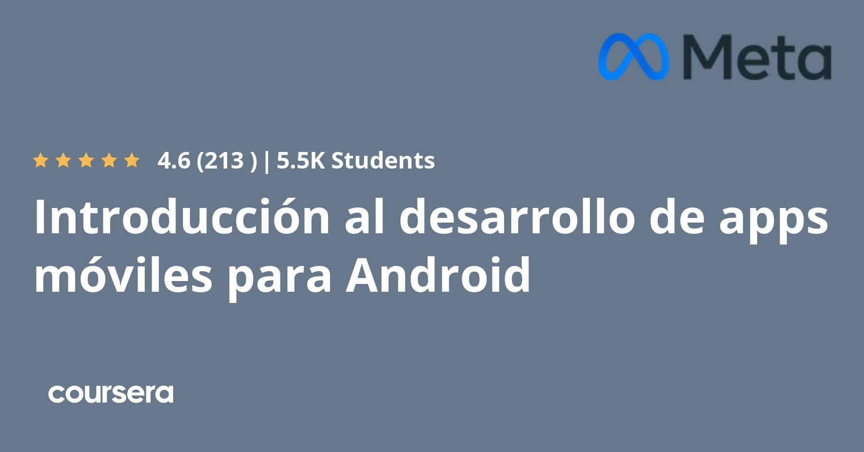 Introducción Al Desarrollo De Apps Móviles Para Android Coursera