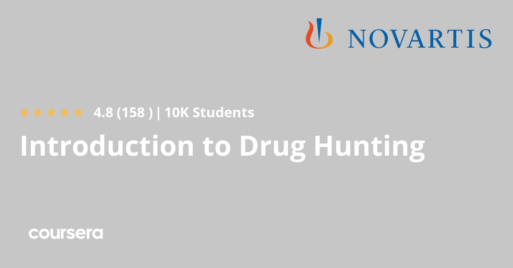 Introduction to Drug Hunting | Coursera