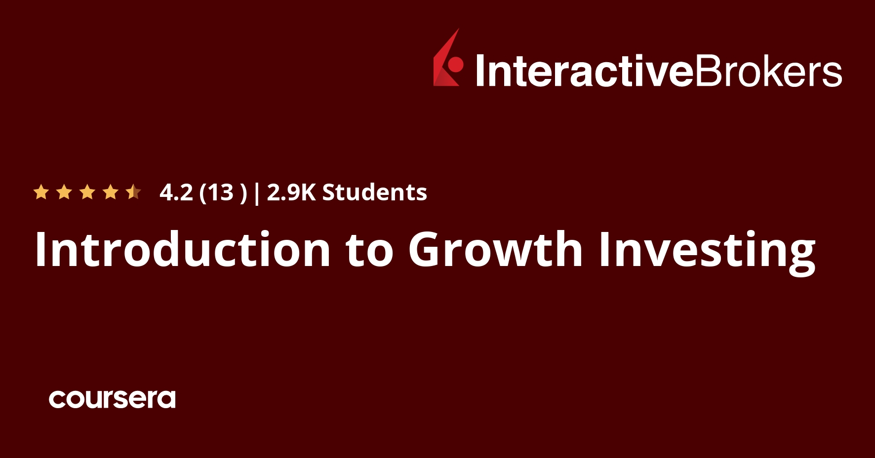 Introduction to Growth Investing | Coursera