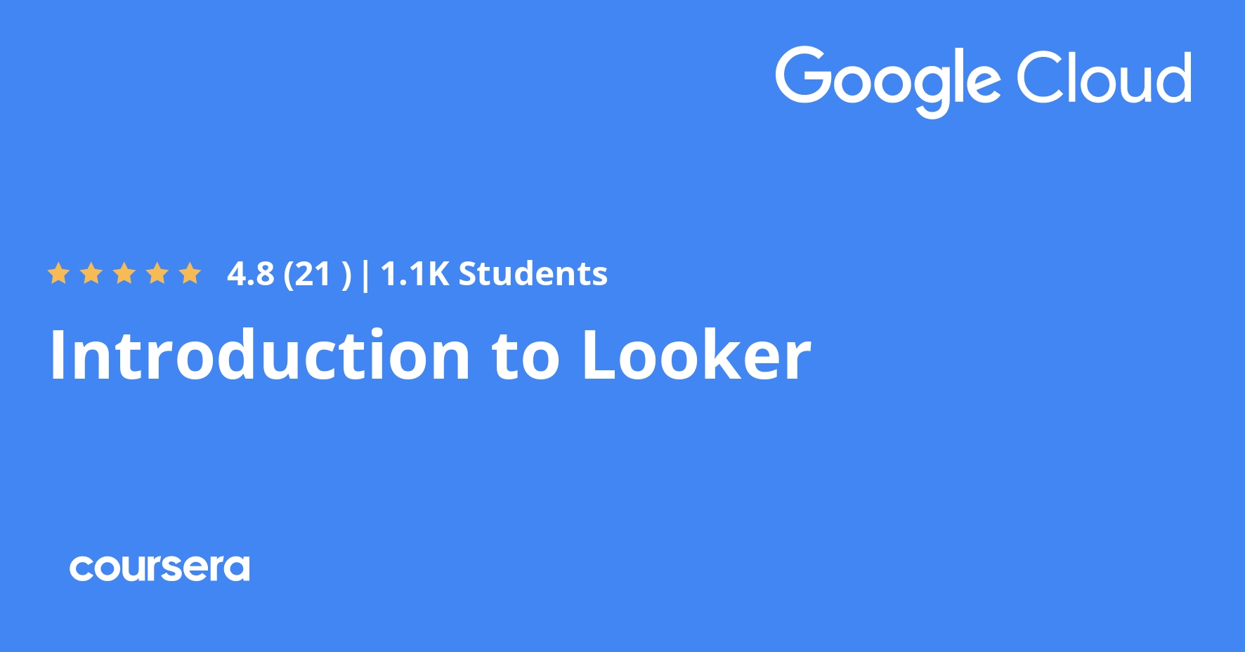 Introduction to Looker | Coursera
