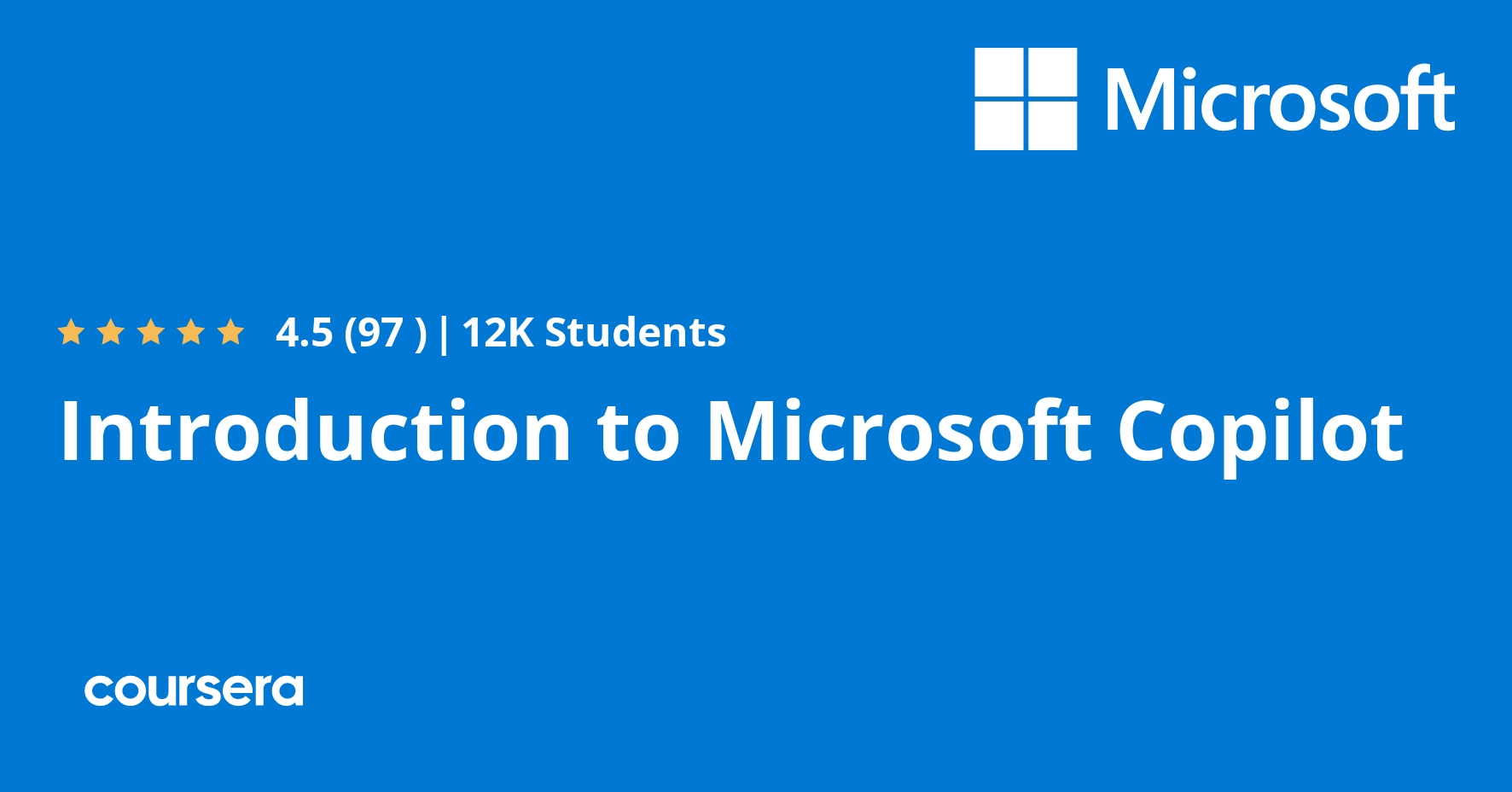Introduction to Microsoft Copilot | Coursera