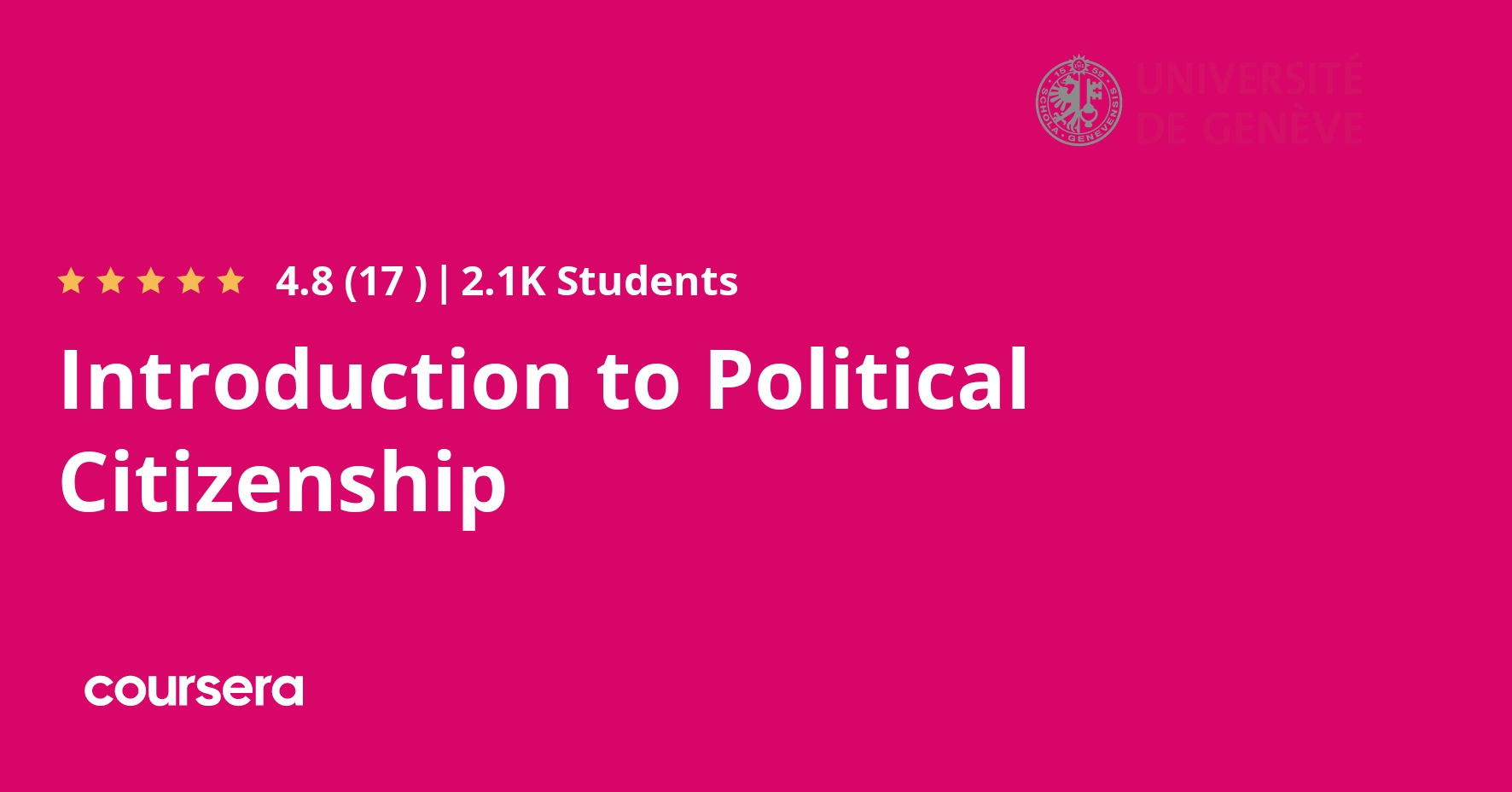 Introduction to Political Citizenship | Coursera