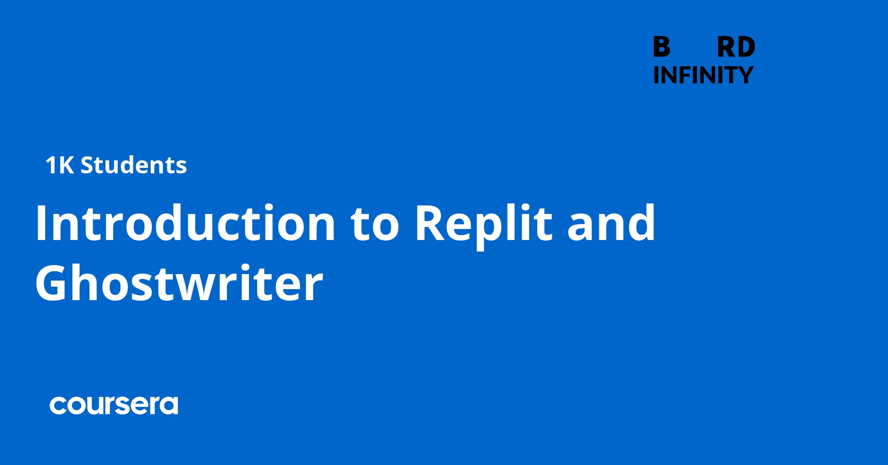 Introduction To Replit And Ghostwriter Coursera
