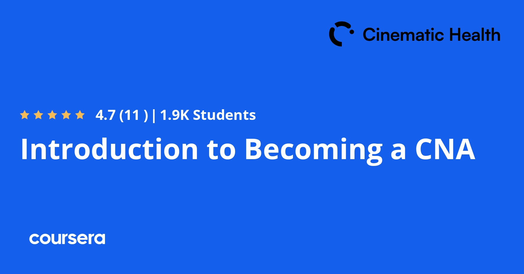 Introduction to Becoming a CNA | Coursera