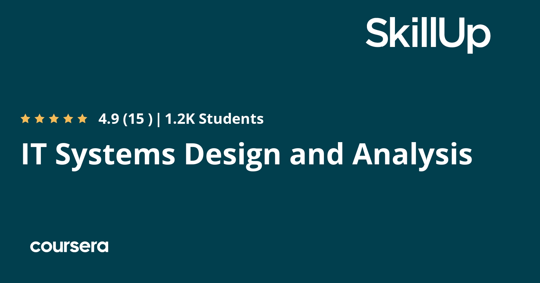 IT Systems Design and Analysis | Coursera