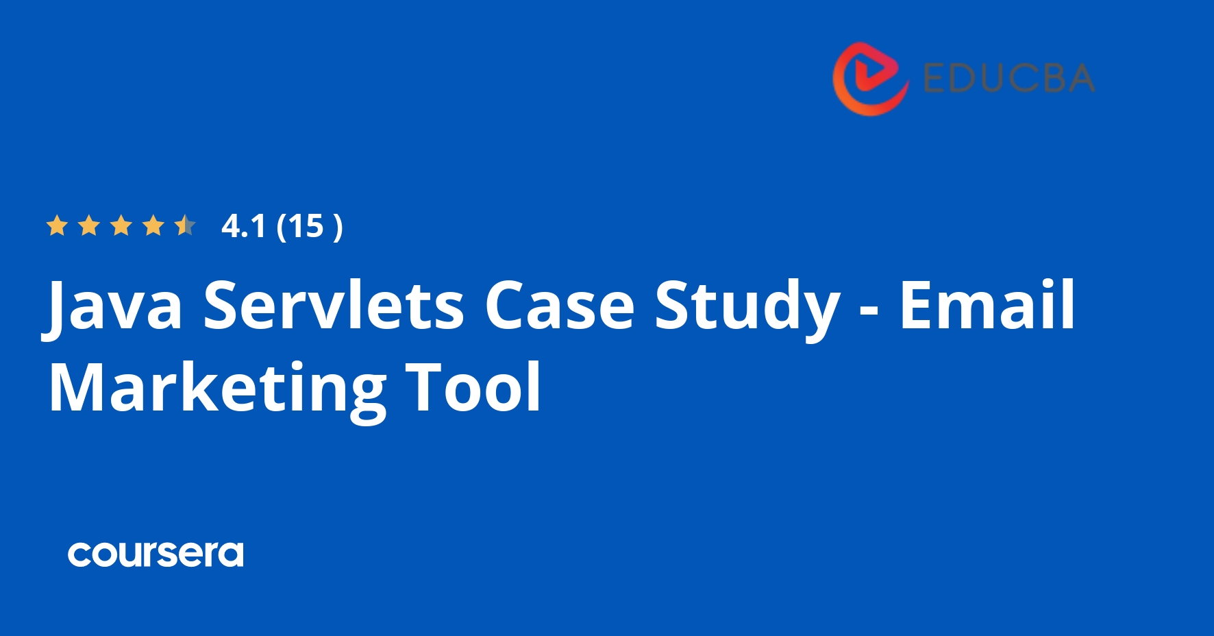 Java Servlets Case Study - Email Marketing Tool | Coursera
