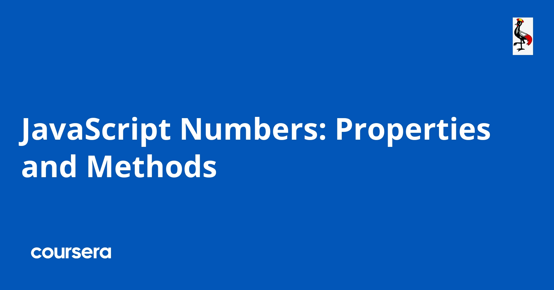 JavaScript Numbers: Properties and Methods
