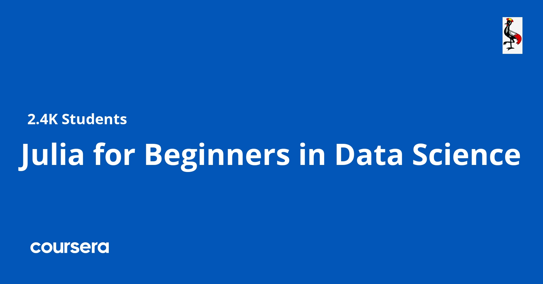 Julia for Beginners in Data Science