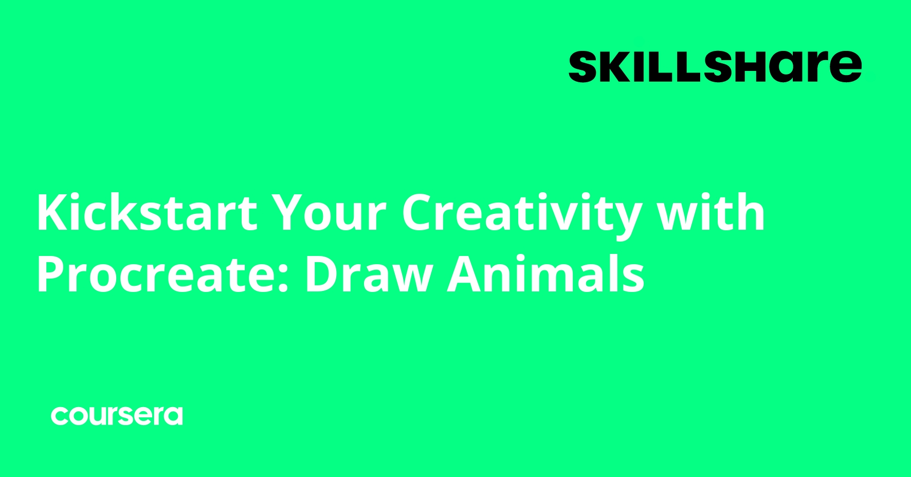Kickstart Your Creativity with Procreate: Draw Animals | Coursera