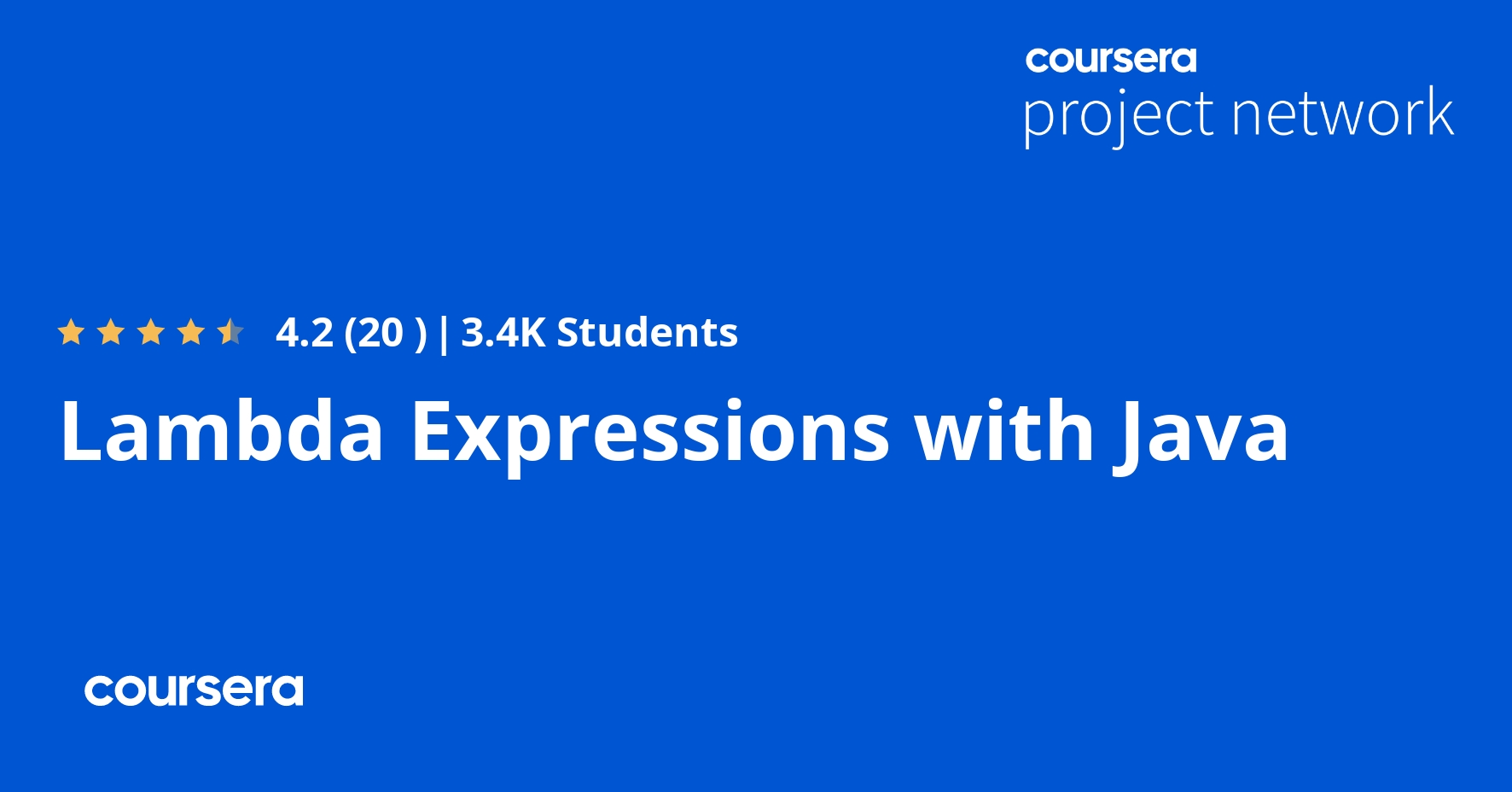 Lambda Expressions With Java