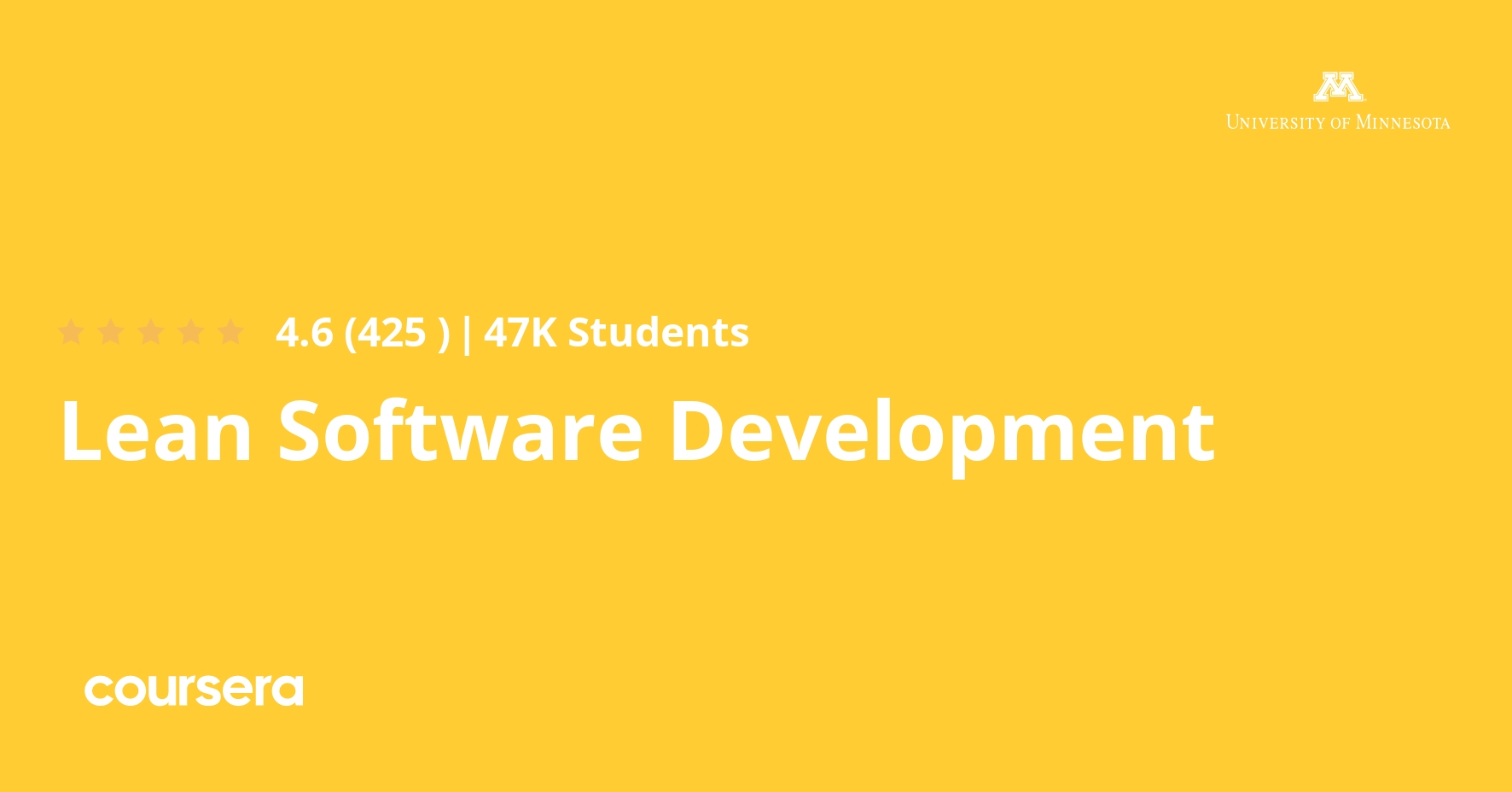 Lean Software Development | Coursera