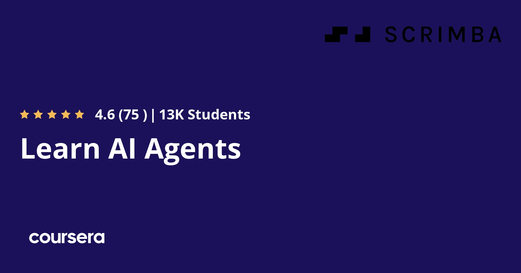 Learn AI Agents by Scrimba | Coursera