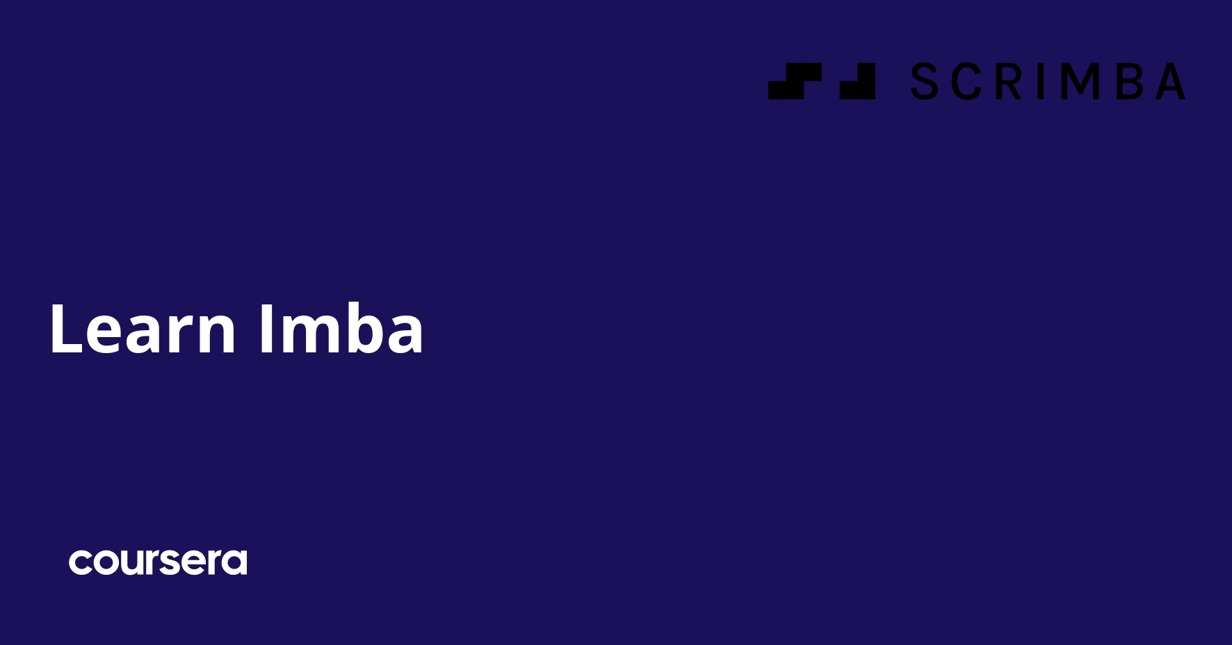 Learn Imba | Coursera