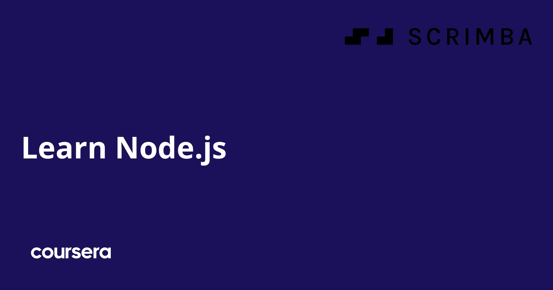 Learn Node.js | Coursera