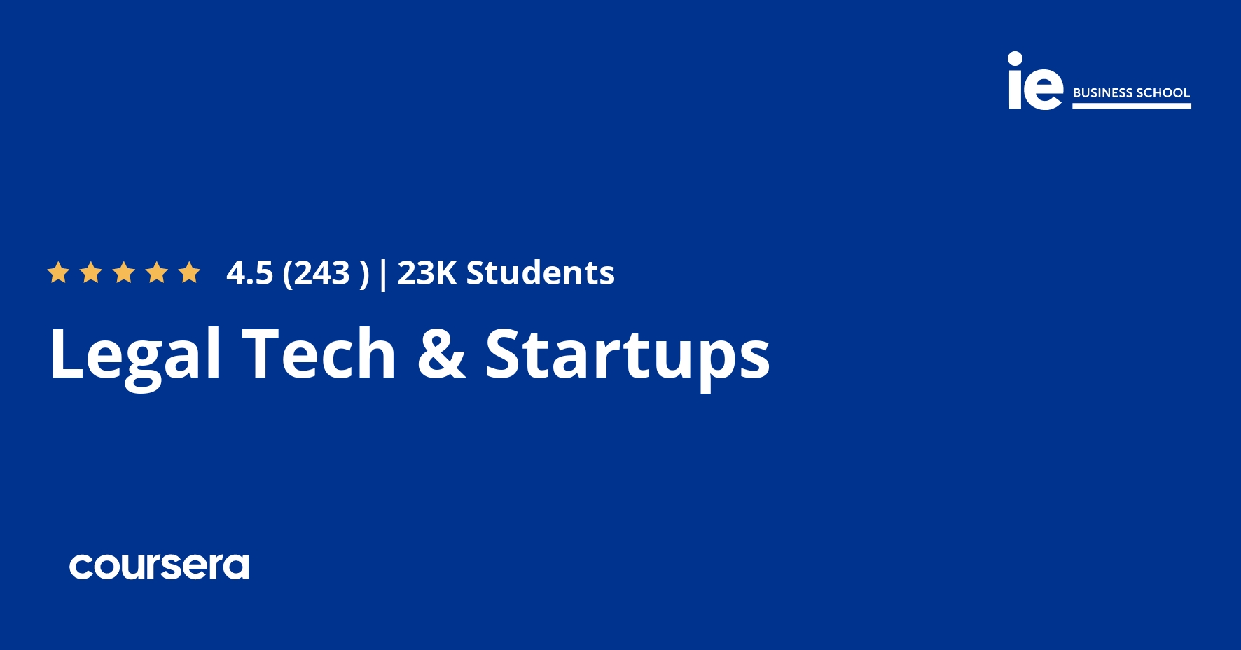 Legal Tech & Startups | Coursera