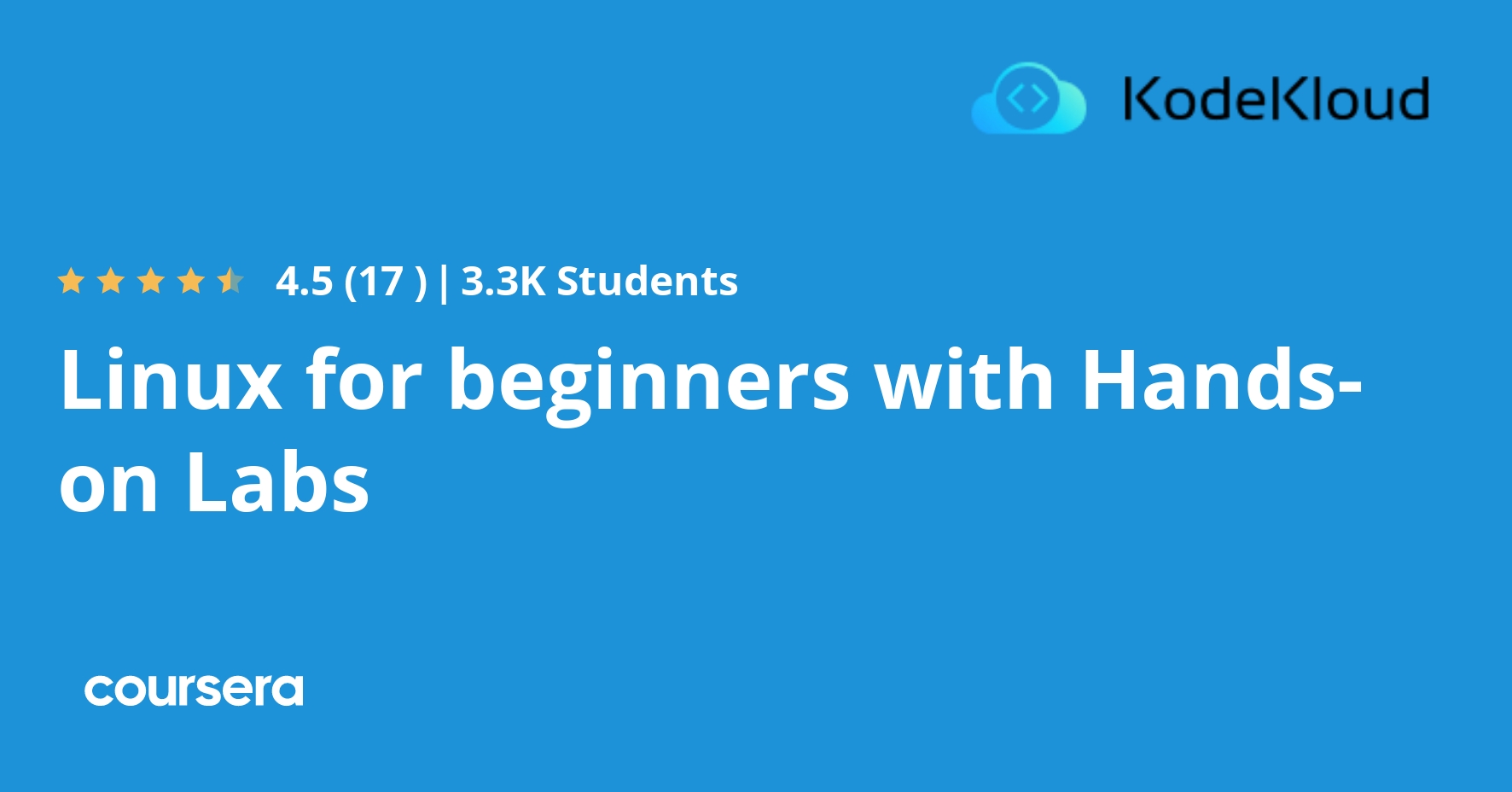 Linux for beginners with Hands-on Labs | Coursera