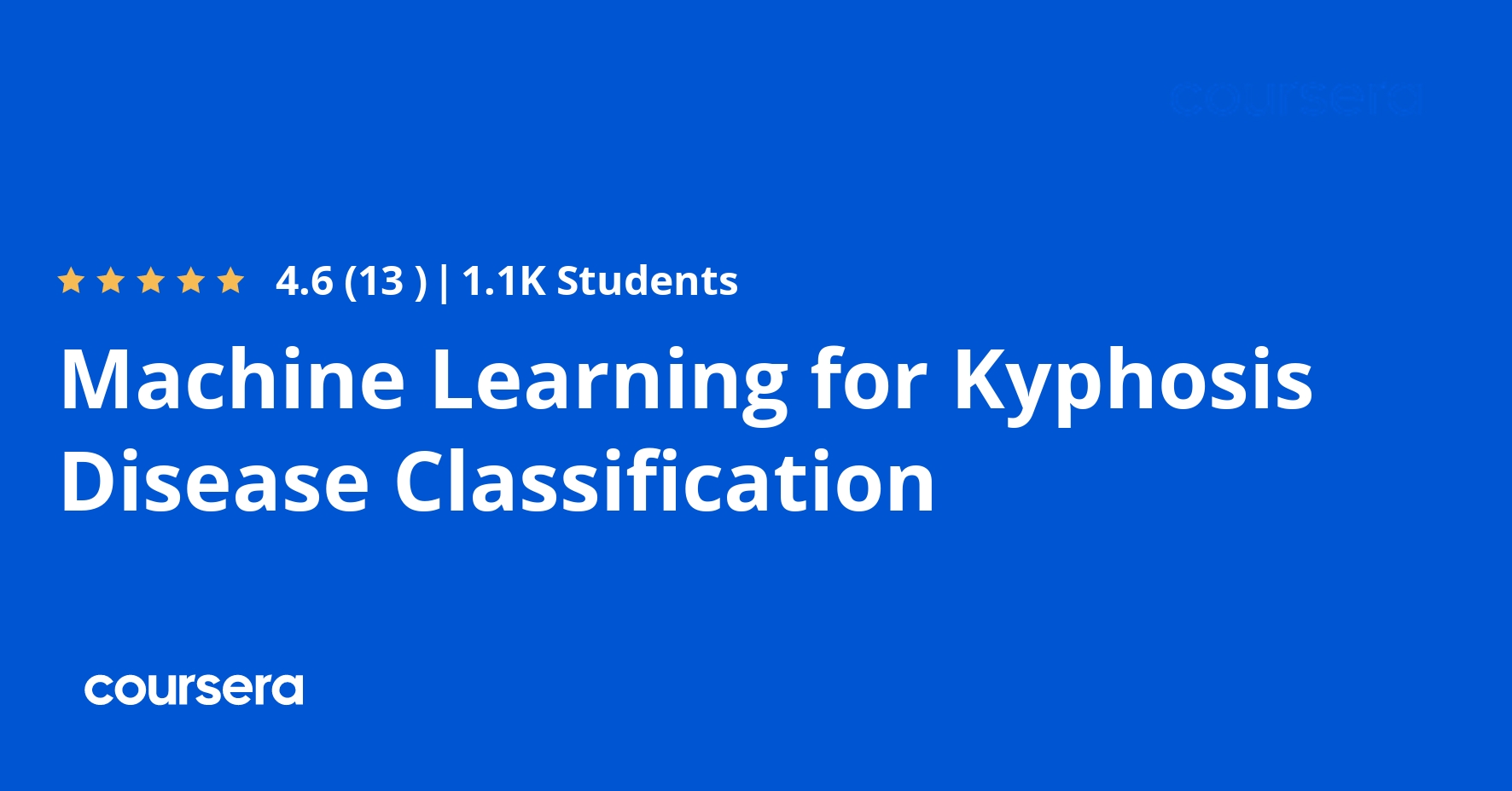 Machine Learning for Kyphosis Disease Classification