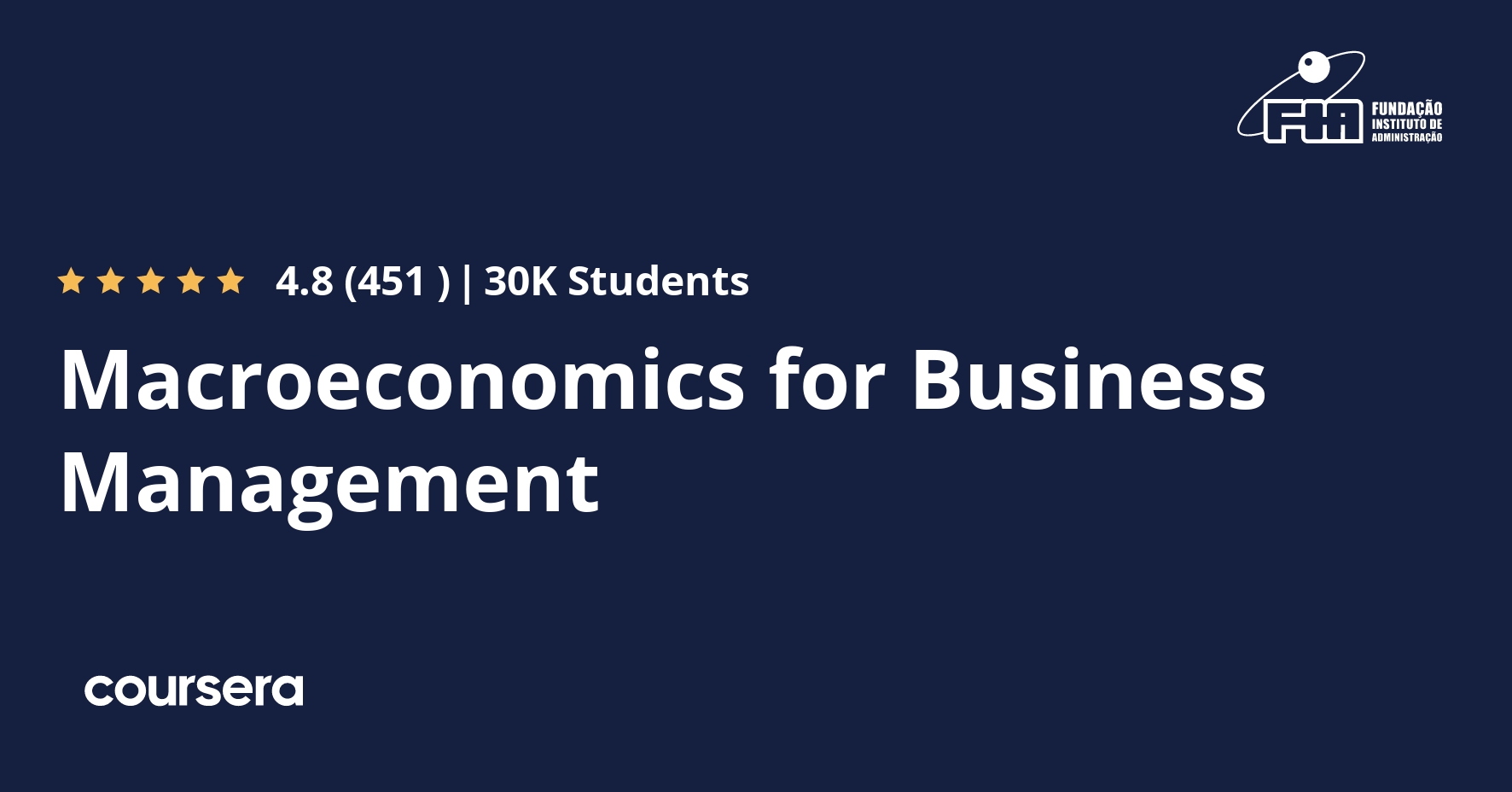 Macroeconomics for Business Management | Coursera