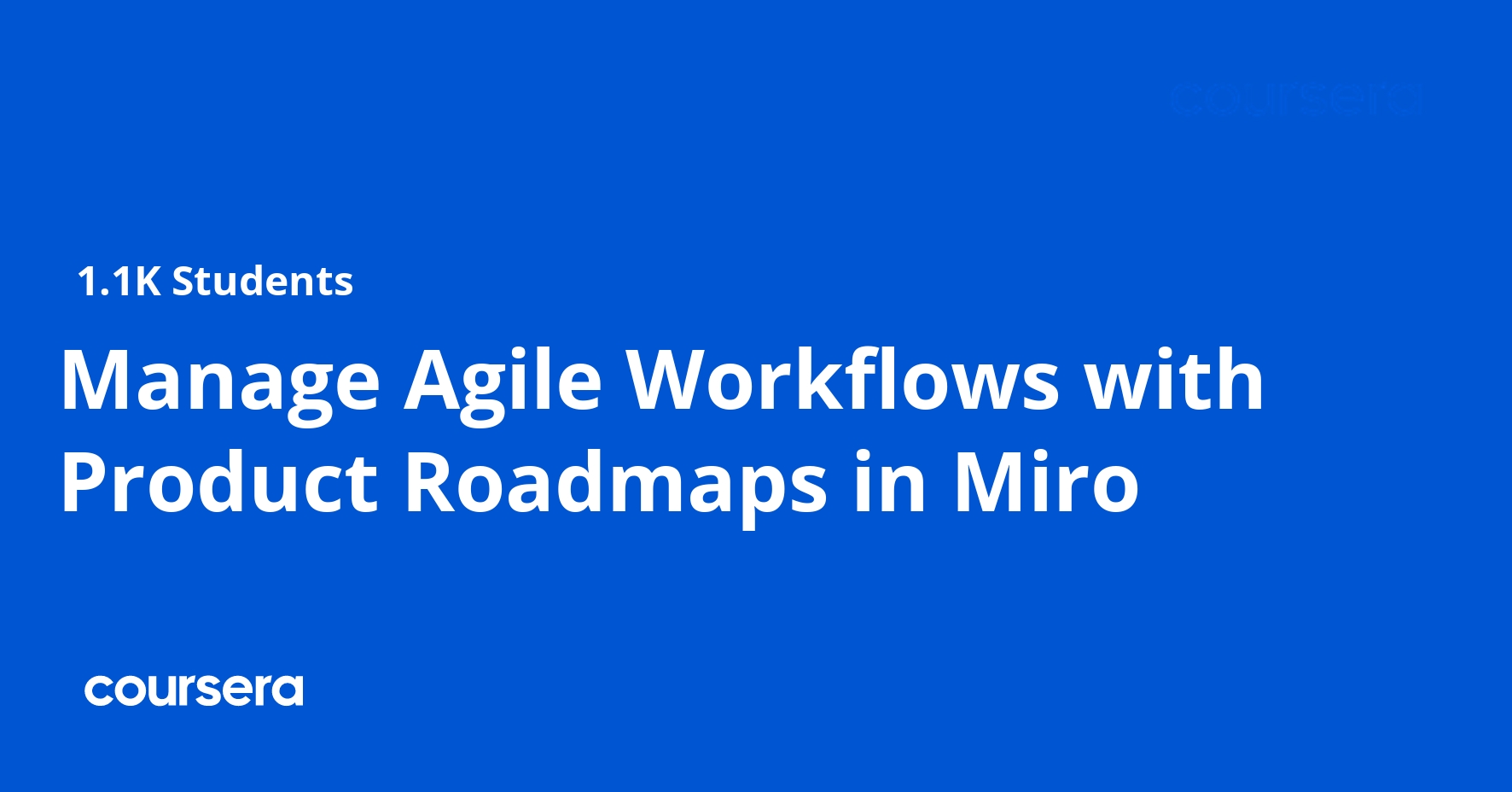Manage Agile Workflows with Product Roadmaps in Miro