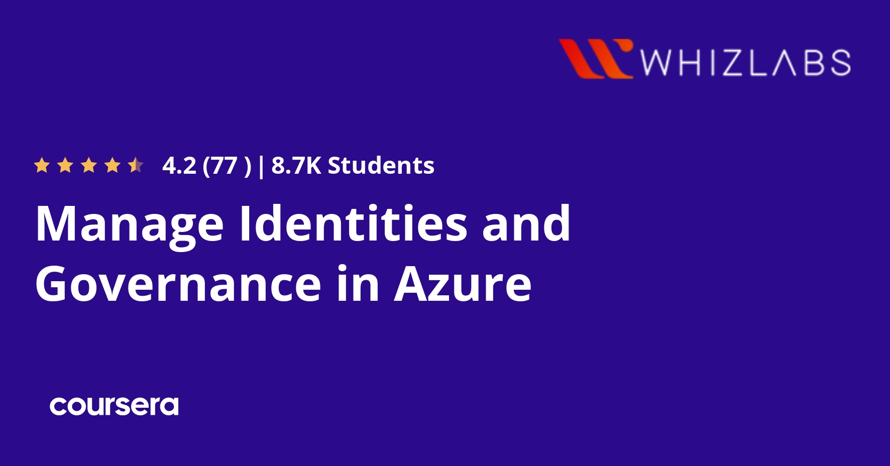 Manage Identities and Governance in Azure | Coursera