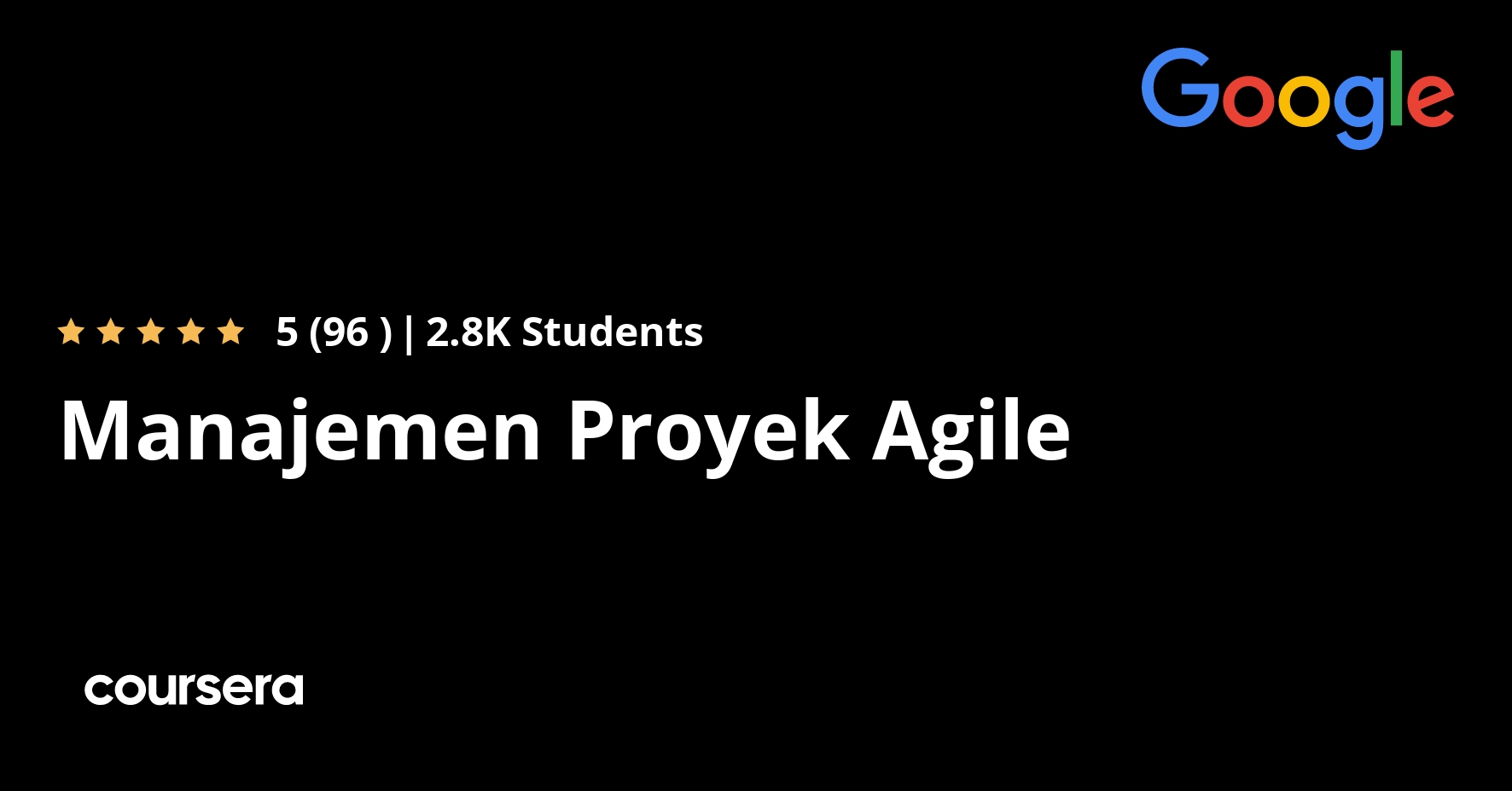 Manajemen Proyek Agile | Coursera