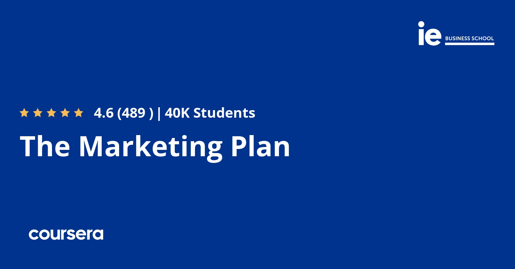 The Marketing Plan | Coursera