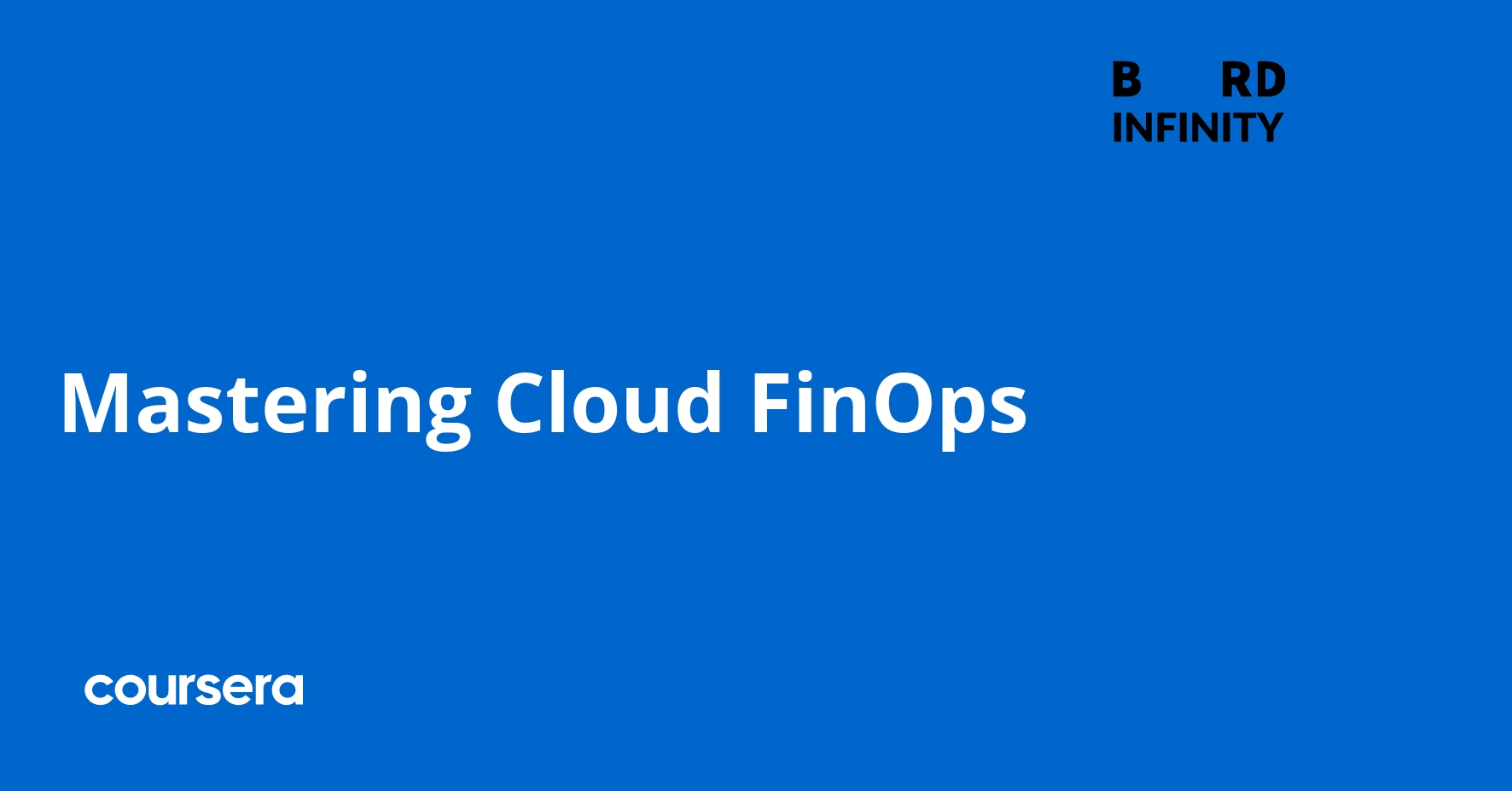 Mastering Cloud FinOps | Coursera