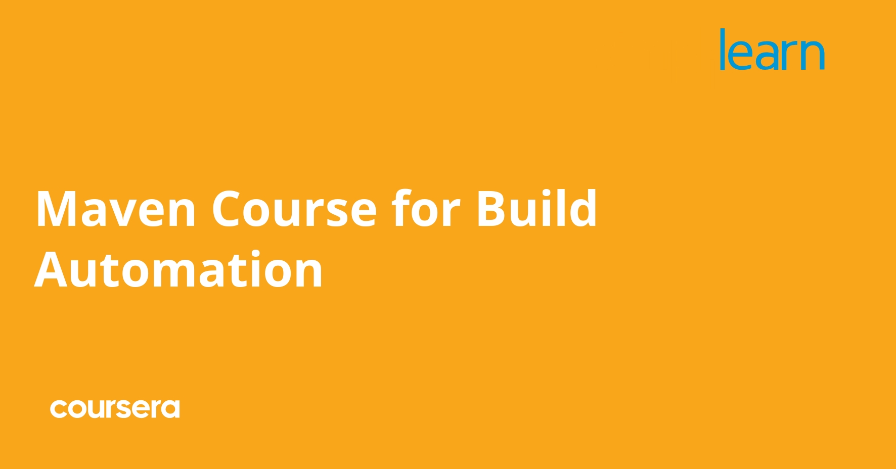 Maven Course for Build Automation | Coursera