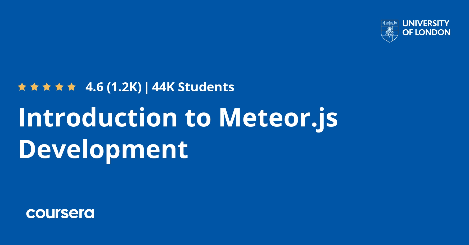 Introduction to Meteor.js Development | Coursera