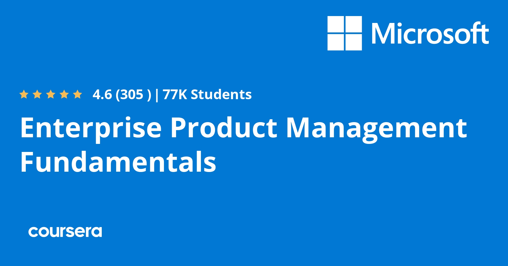 Enterprise Product Management Fundamentals | Coursera