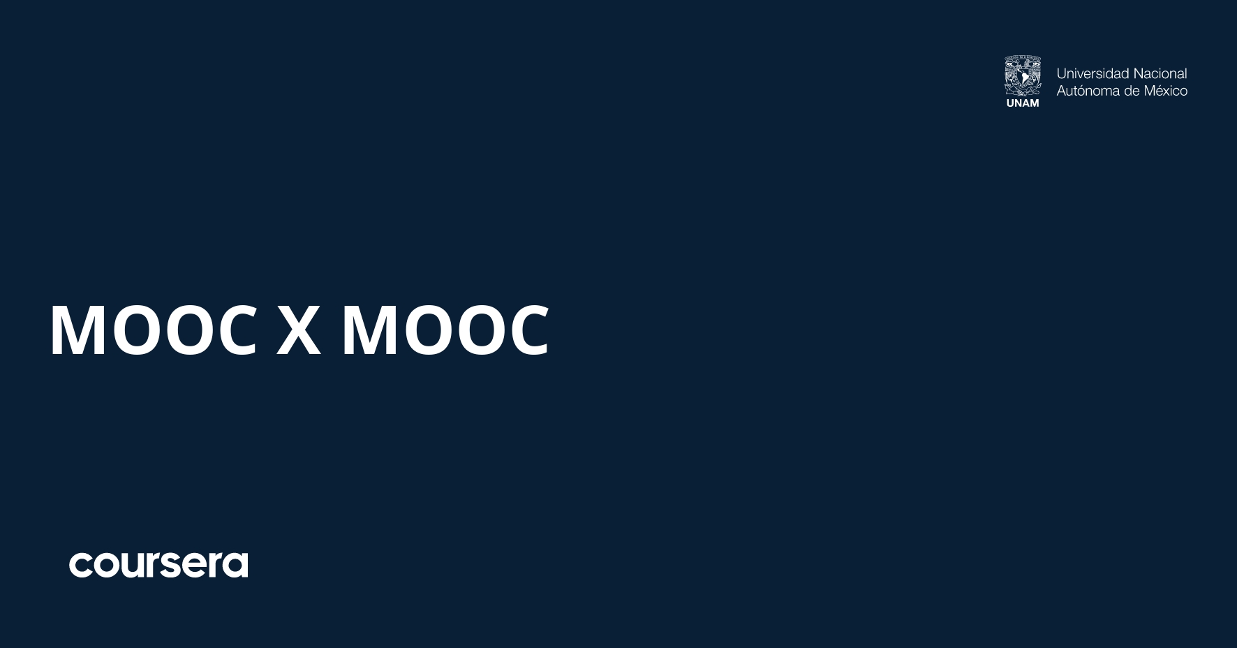 MOOC X MOOC | Coursera