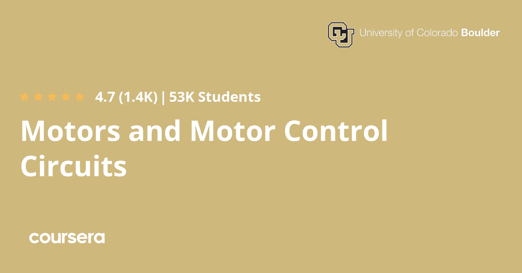Motors and Motor Control Circuits | Coursera