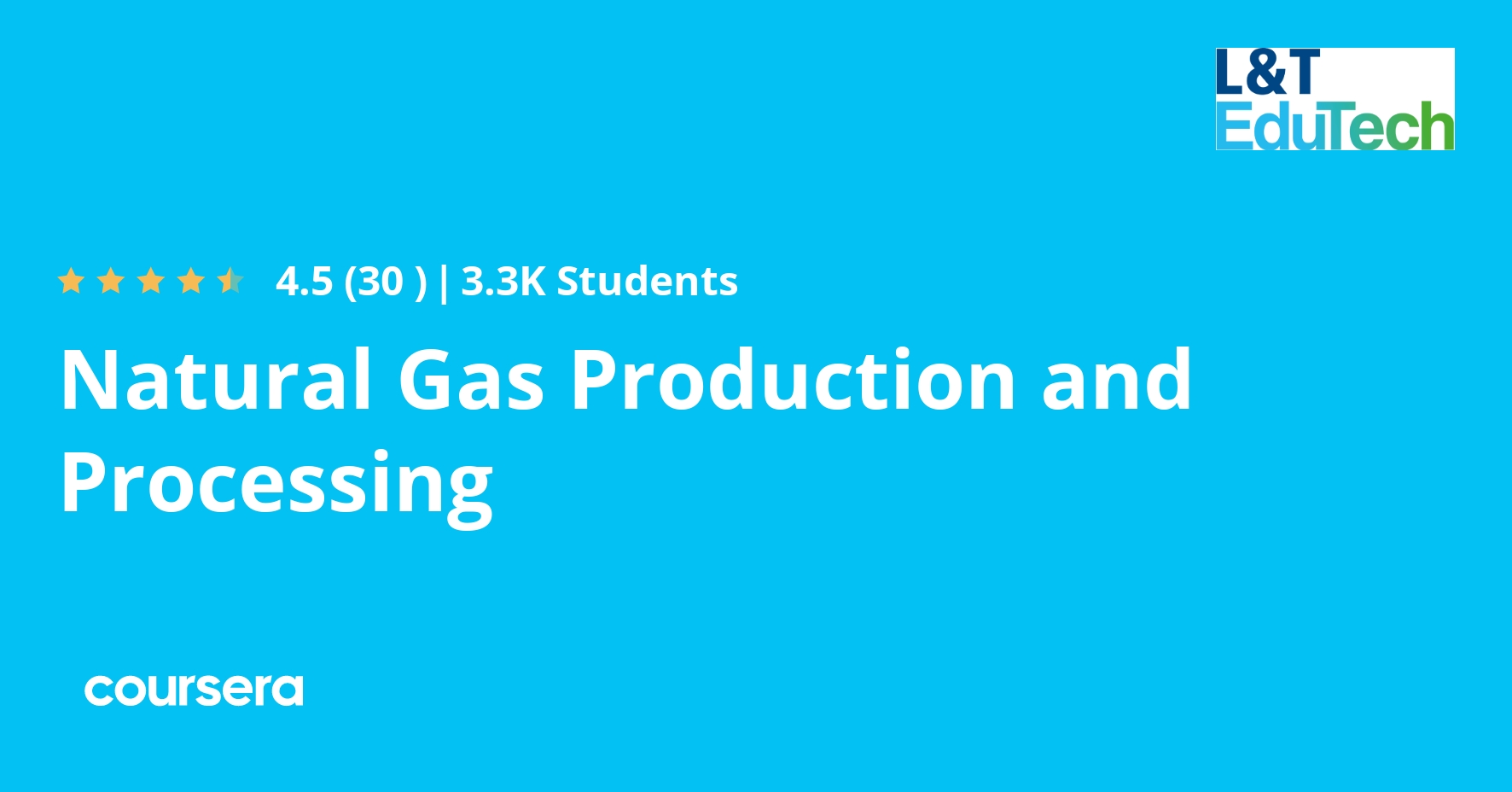Natural Gas Production and Processing | Coursera