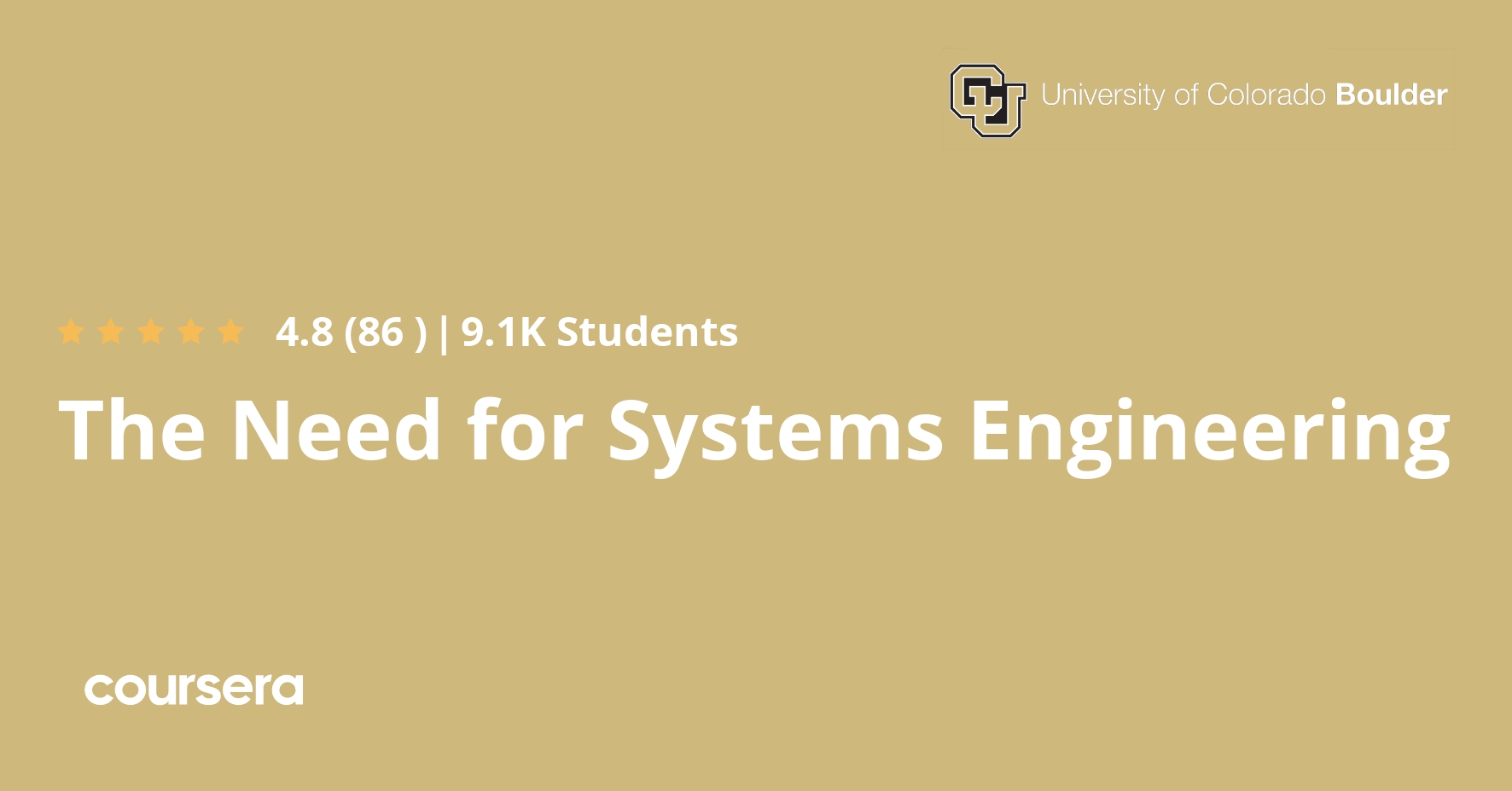 The Need for Systems Engineering | Coursera