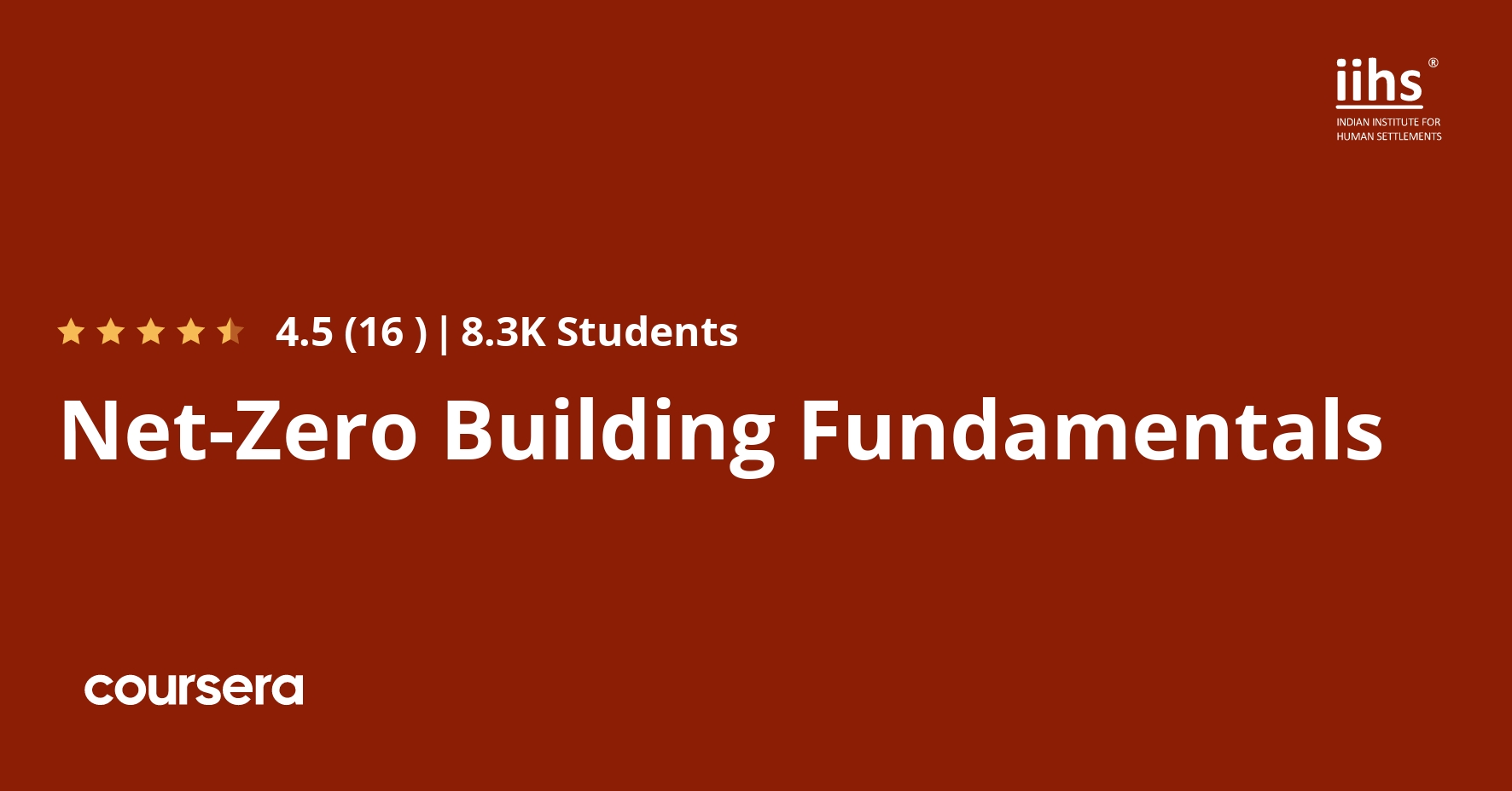 Net-Zero Building Fundamentals | Coursera