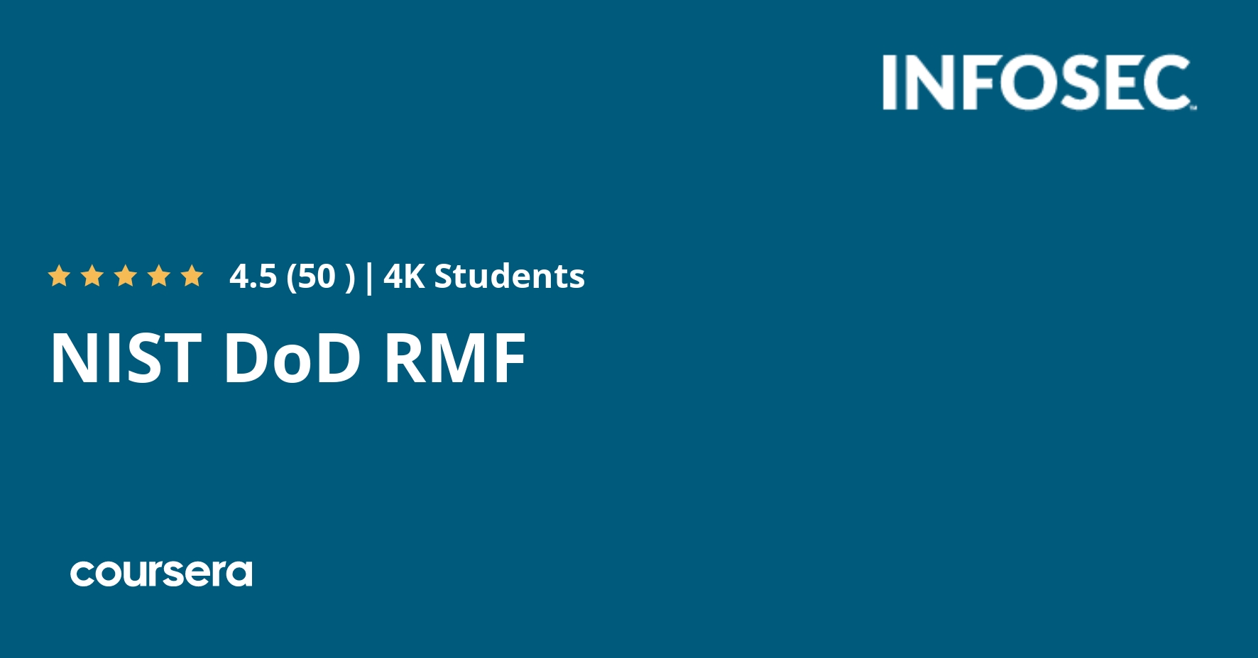 NIST DoD RMF | Coursera