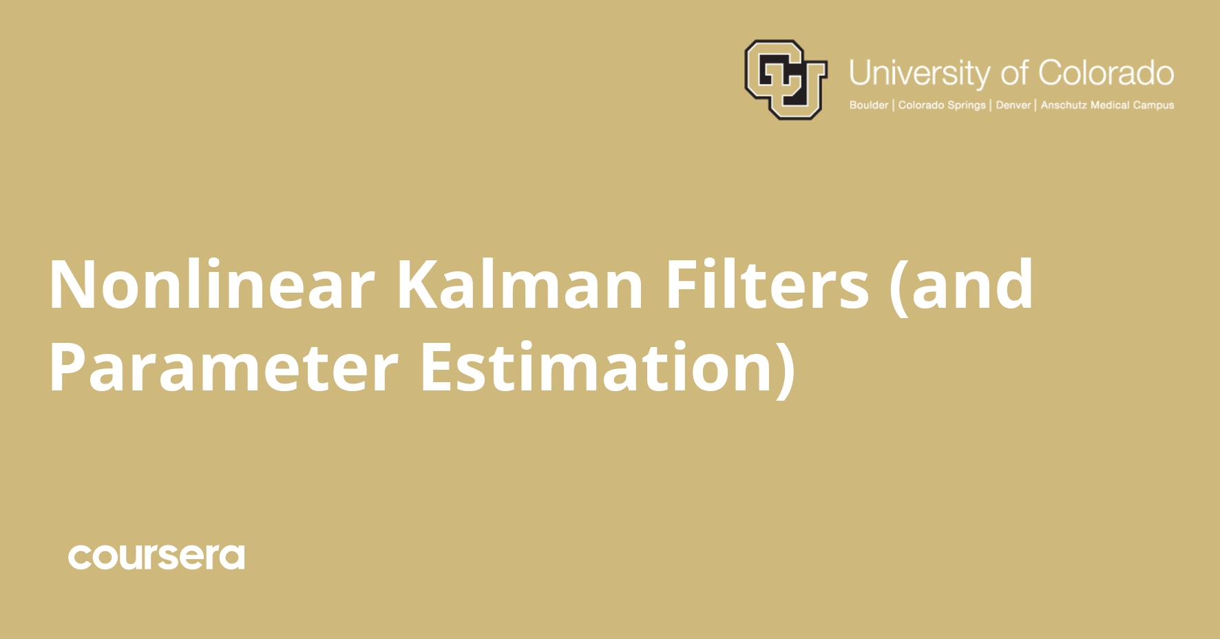Nonlinear Kalman Filters And Parameter Estimation Coursera