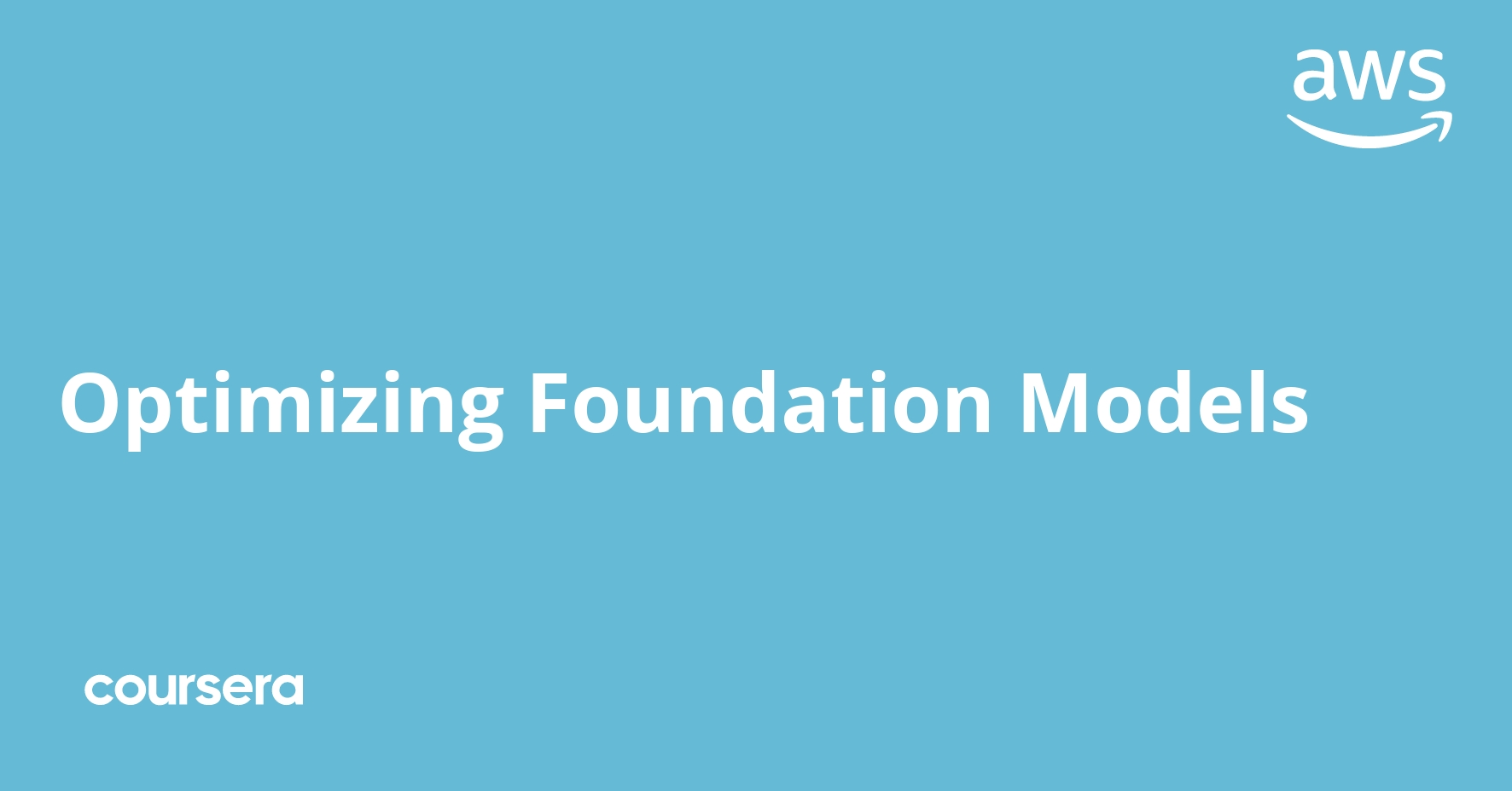 Optimizing Foundation Models | Coursera