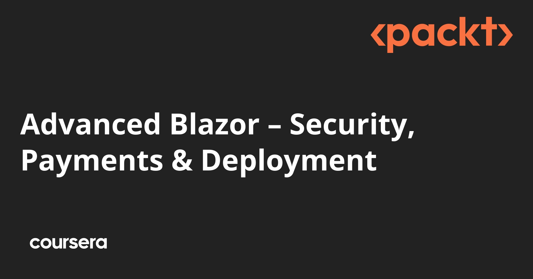 Advanced Blazor – Security, Payments & Deployment | Coursera